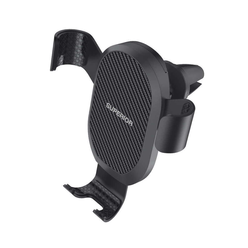Drzac - mobilni telefon Superior Gravity CO-BH48 (ventilacija) crni (MS)