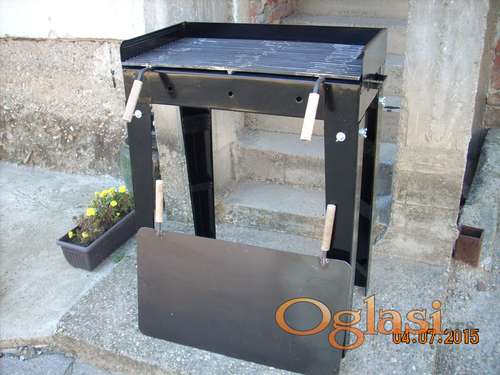 Skara 70 x 40 ! ( Dva Nivoa + Grill ( Lopatica + Dzarac )