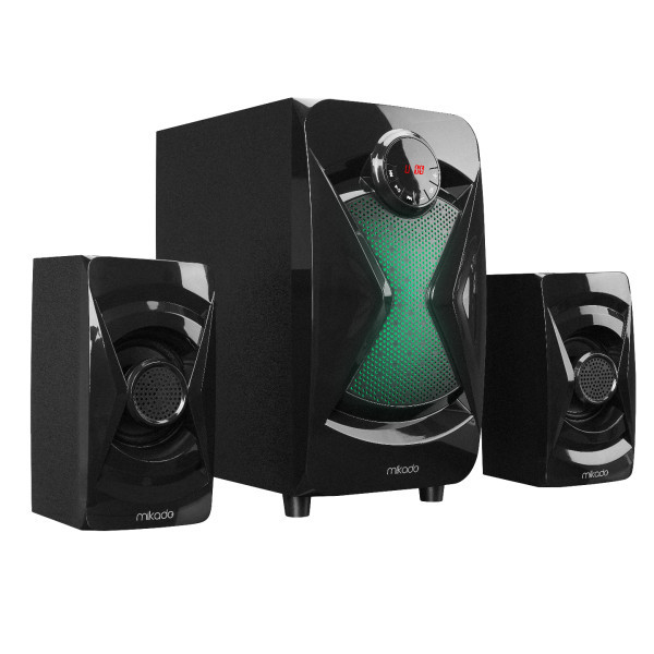 Zvučnici 2.1 Mikado MD-370BT 38W Bluetooth crni