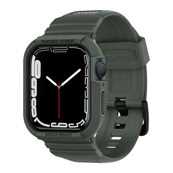 Narukvica Rugged Armor Pro za Apple Watch band 42/ 44/ 45 mm zelena