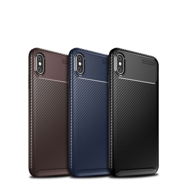 Maska za iPhone 14 Plus crna Carbon Defender