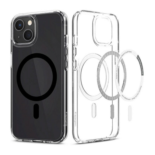 Maska za iPhone 13 Spigen Ultra Hybrid Mag crna