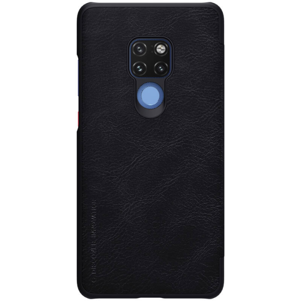Maska za Huawei Mate 20 crna na preklop Nillkin Qin