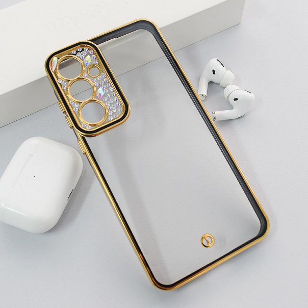 Maska za Samsung A55 5G/ A556B Luxury Crystal Clear crna