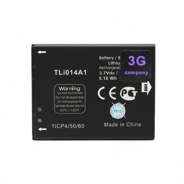 Baterija Teracell Plus za Alcatel OT-985/ 990/ Pop C3/ D3/ 5020D/ 4010D/ 4030D TLI014A1 1400 mAh.
