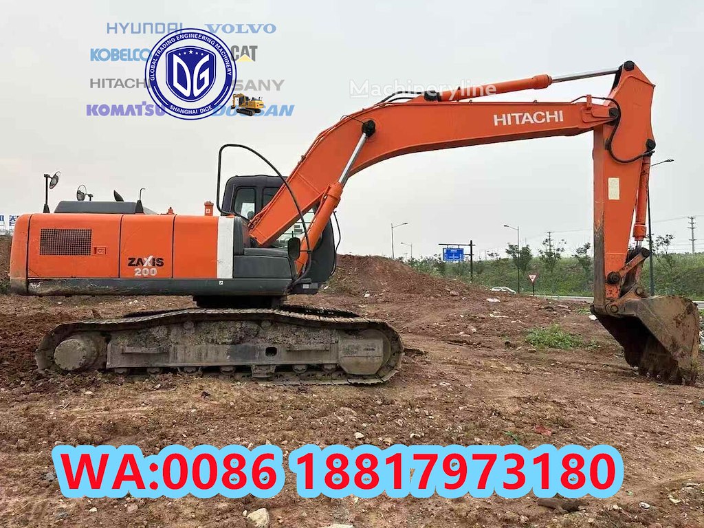 Hitachi ZX200-3G bager guseničar