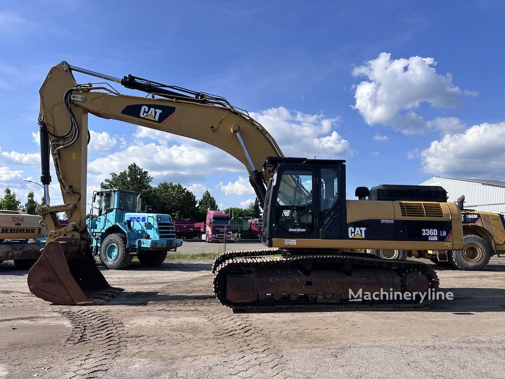 Caterpillar 336 D LN +New chains+Sprocket German machine! bager guseničar