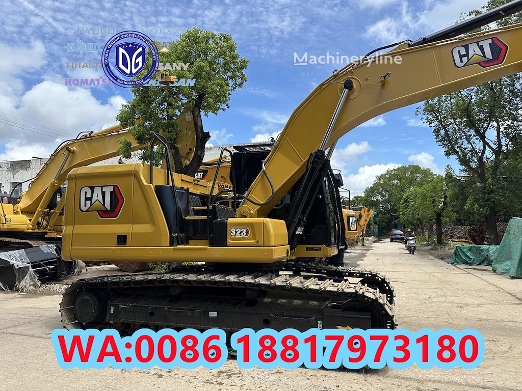 Caterpillar 323GC bager guseničar