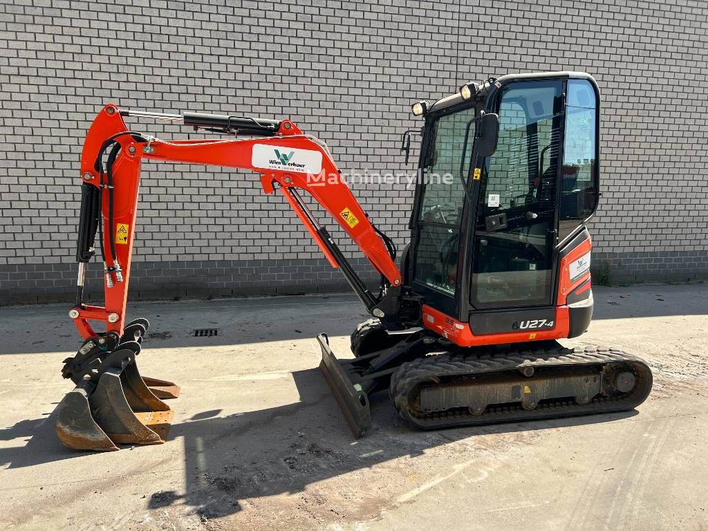 Kubota U 27-4 mini bager