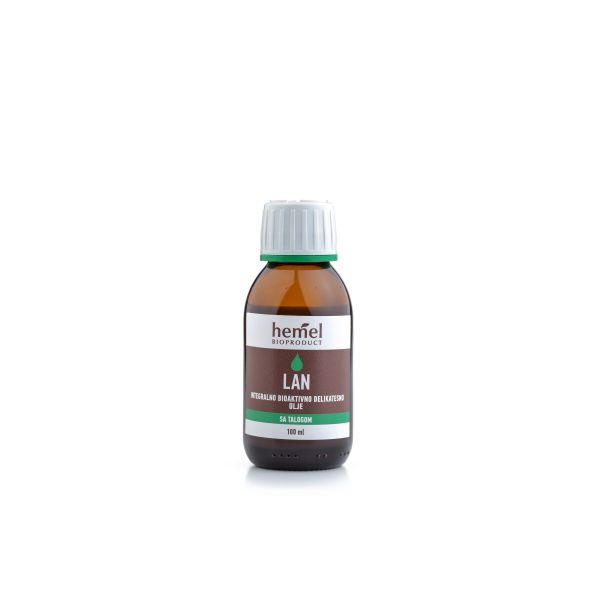 HEMEL Hladno ceđeno ulje lan, 100ml