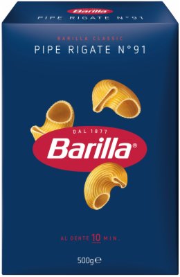 TESTENINA PIPE RIGATE BARILLA 500G