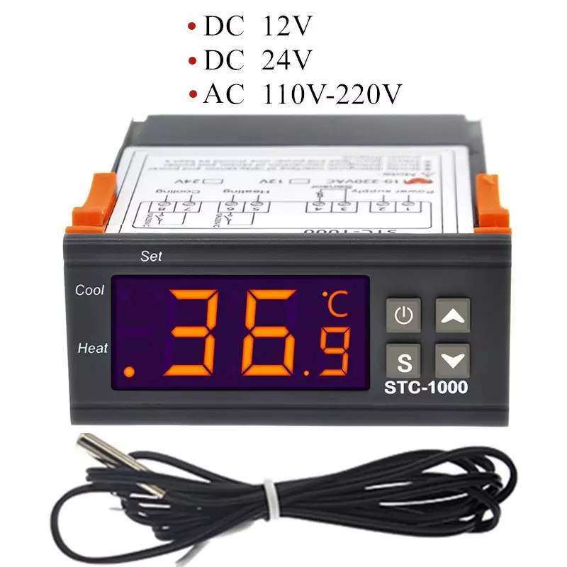 Digitalni termostat STC-1000 24VDC