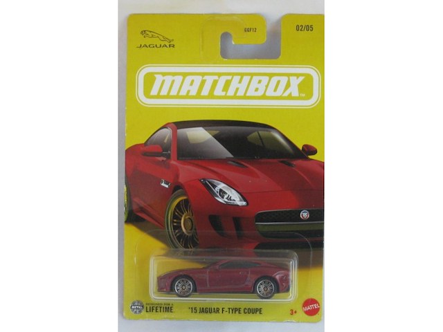 matchbox jaguar F type