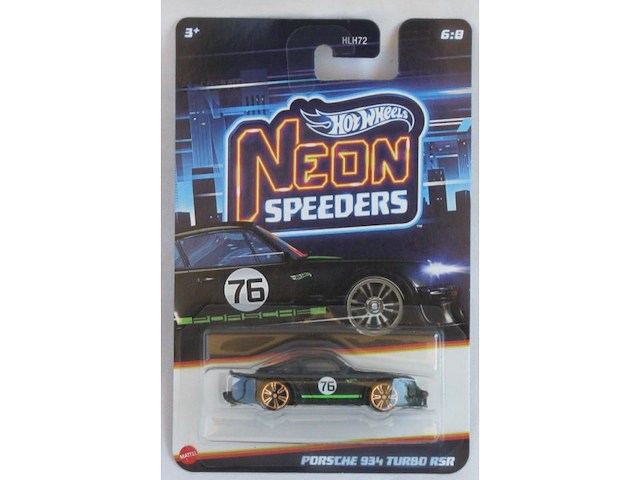 hot wheels porsche 934 turbo RSR