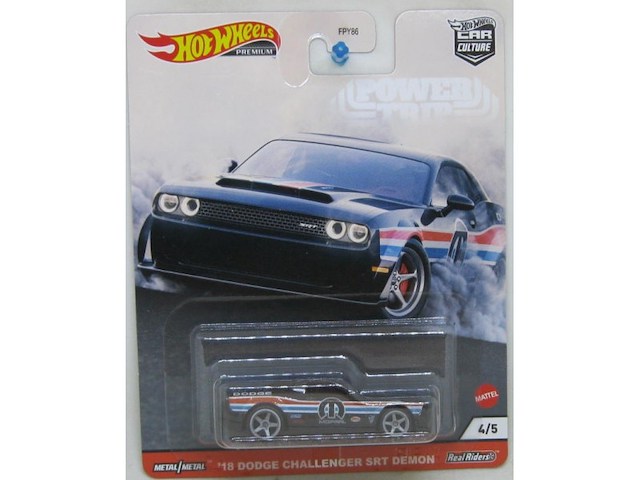 hot wheels dodge challenger `18 SRT demon