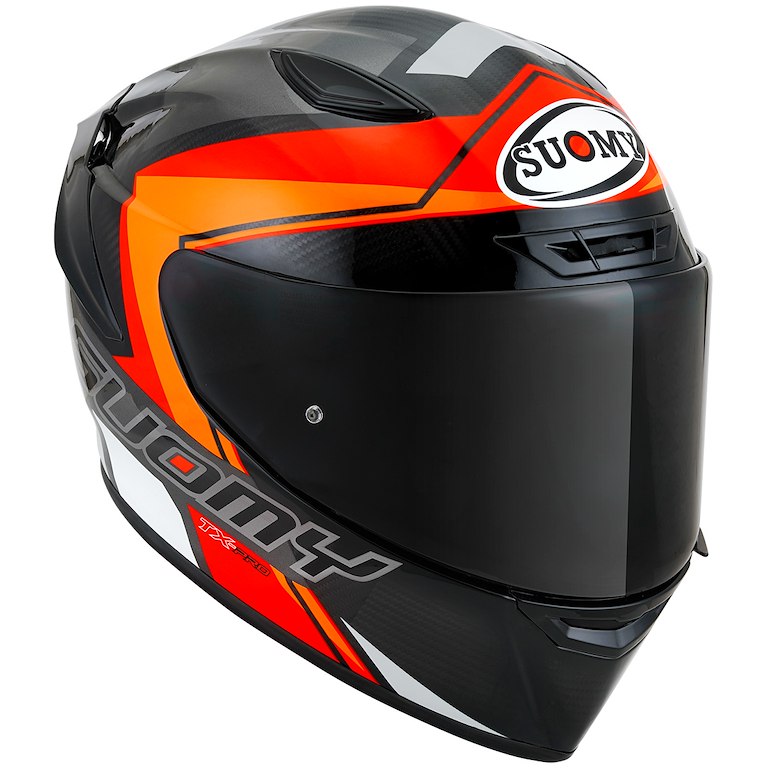 TX-PRO GLAM CARBON Orange kaciga