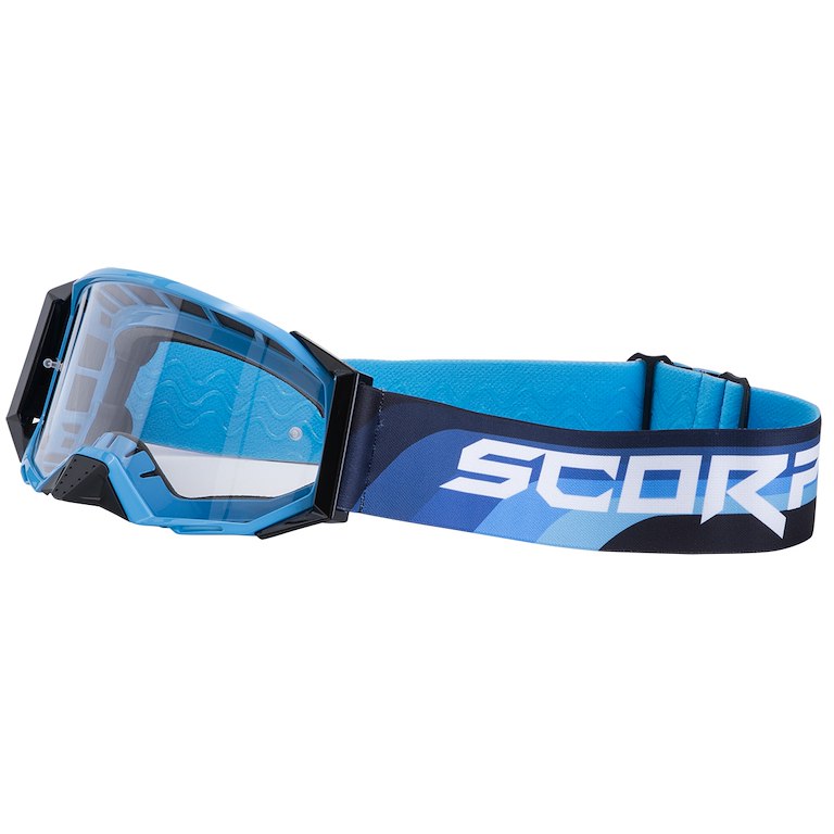 GOGGLE E24 Cyan Blue Black naocare