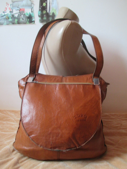 VELIKA TORBA OD PRAVE KOZE " TOKO DESING"- ITALY