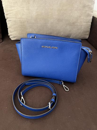 Michael Kors Selma blue safir bag ORIGINAL