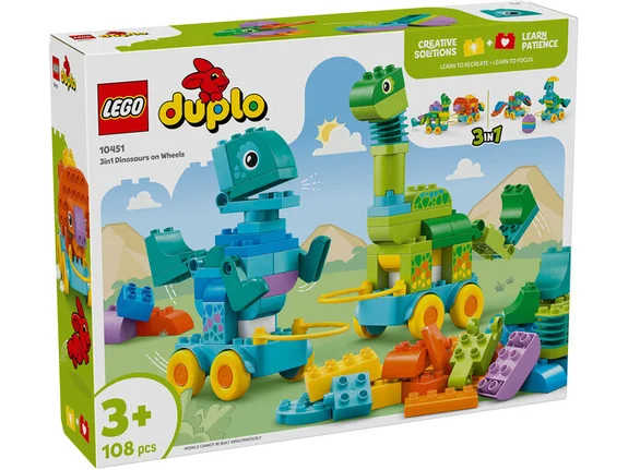 Lego 3u1 Dinosaurusi na točkovima 10451