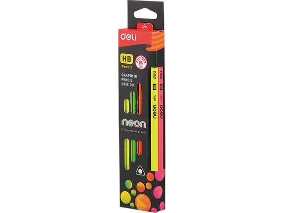 Deli Grafitne olovke Neon HB 1/12 EU51600