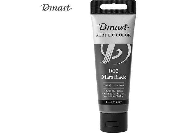 Deli Akrilna boja Dmast Pebeo 75ml 002 Mars Black EC330-MB