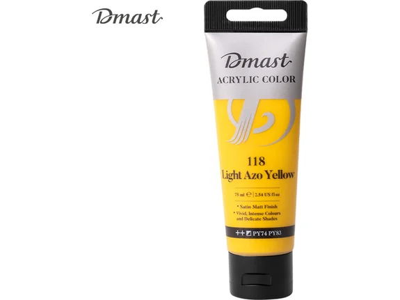 Deli Akrilna boja Dmast Pebeo 75ml 118 Light Azo Yellow EC330-LAY
