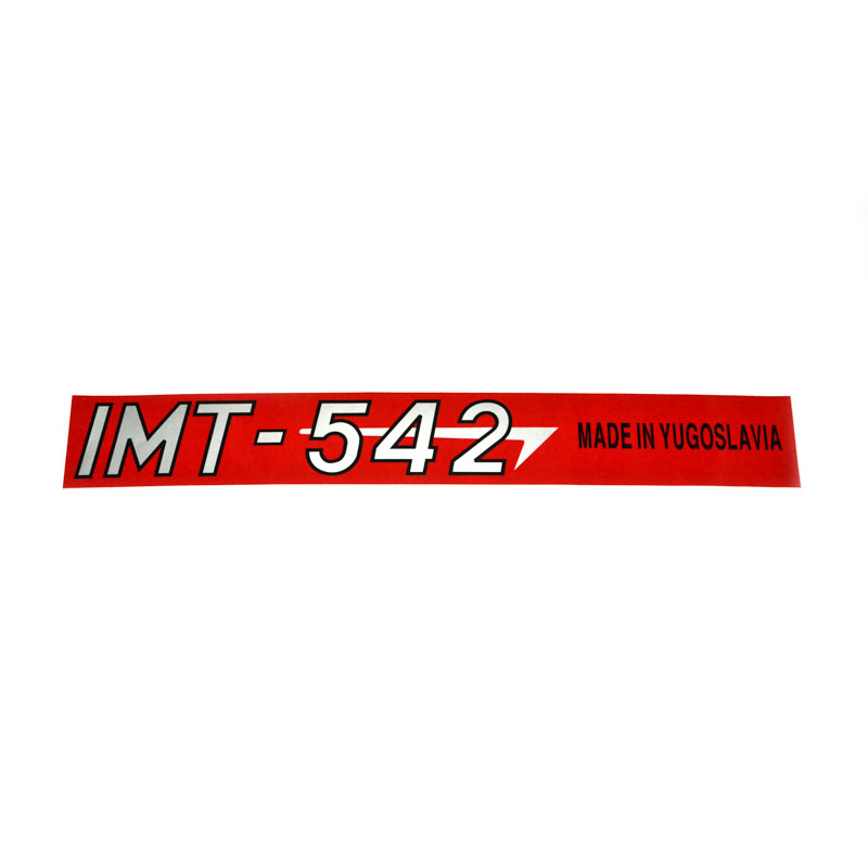 NALEPNICA IMT 542 580X80 MM