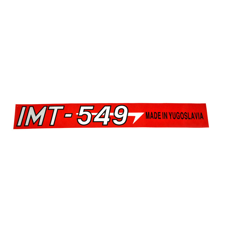 NALEPNICA IMT 549 580X80 MM