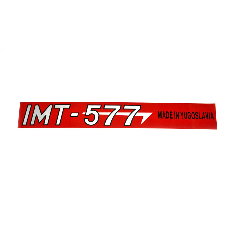 NALEPNICA IMT 577 580X80 MM
