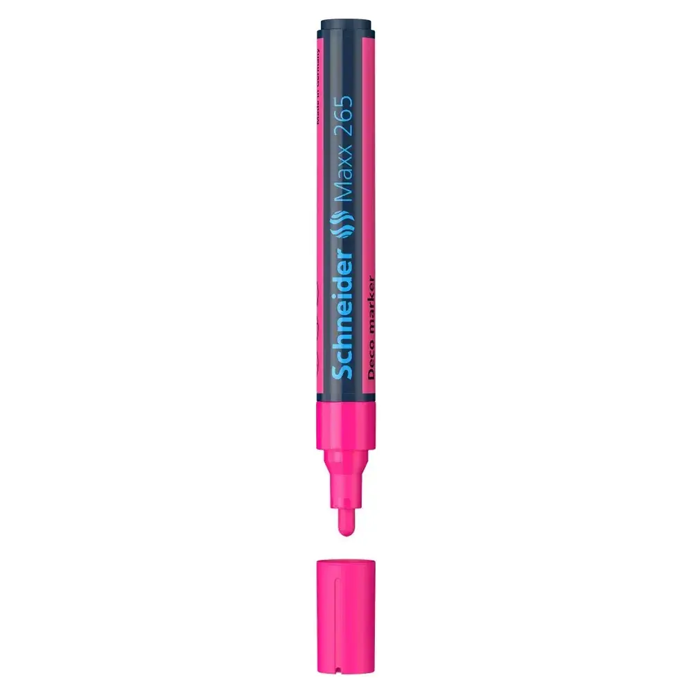 Schneider Marker tečna kreda Maxx 265, Okrugli vrh, Roze