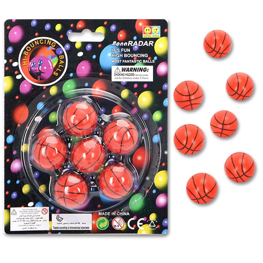 Loptice skočice basket 6 kom