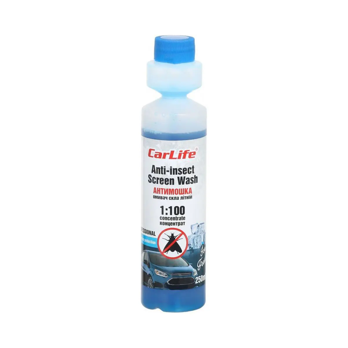 Storm Koncentrovana letnja tečnost sa formulom za uklanjanje insekata Ice Fresh, Odnos 1:100, 250ml
