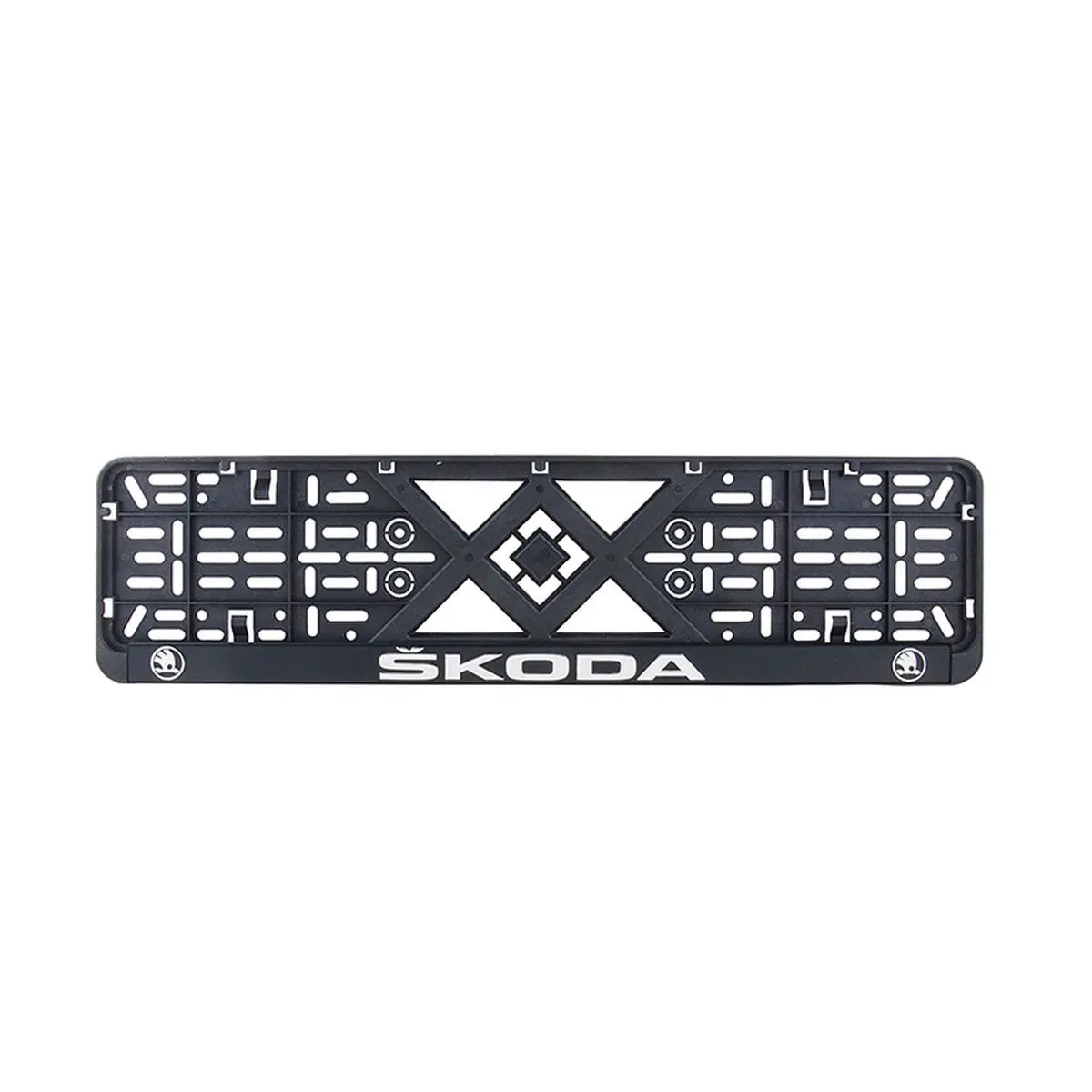 Storm Okvir za tablicu auta "škoda", 3D Slova