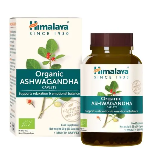 Himalaya Organic Ašvaganda 660mg 60 kapleta