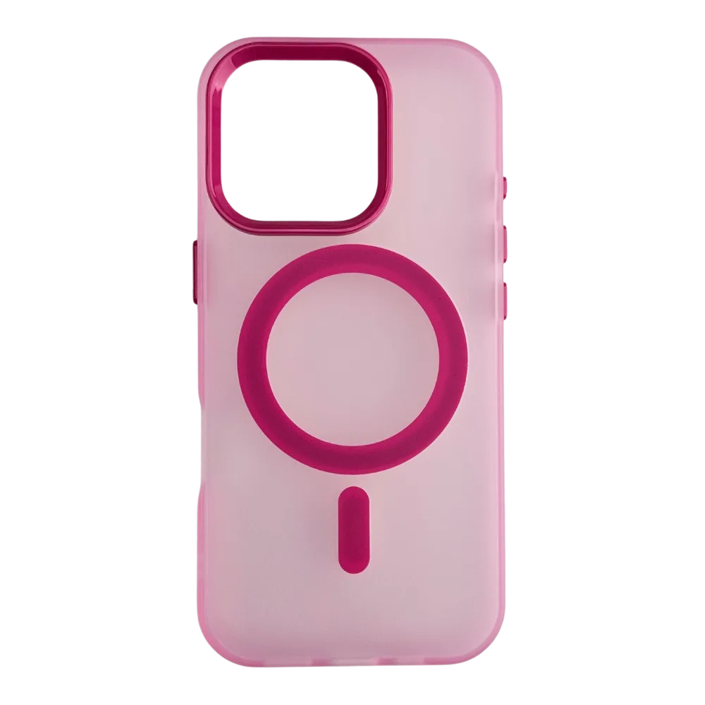 Zaštitna silikonska futrola (FLURO) za iPhone 16 Pro Max, Roze