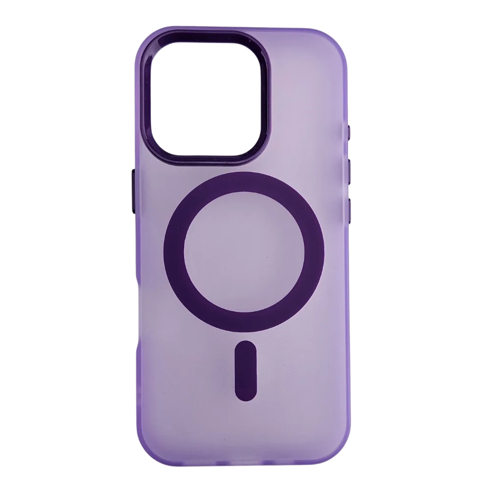 Zaštitna silikonska futrola (FLURO) za iPhone 16 Pro Max, Lila