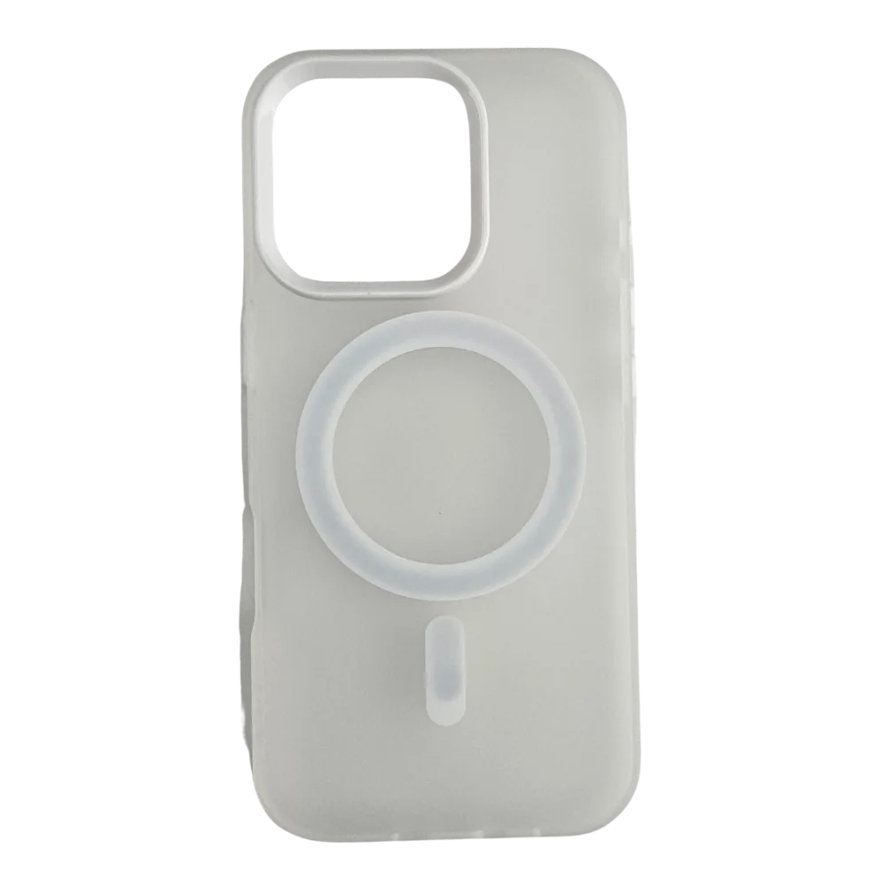 Zaštitna silikonska futrola (FLURO) za iPhone 16 Pro Max, Bela