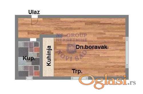 Garsonjera od 34m2 na Telepu u izgradnji!