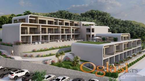 Novi kompleks apartmana uz more u Tivtu – pogled na more
