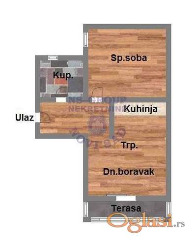 Telep-s pdv-om dvosoban izgradnja