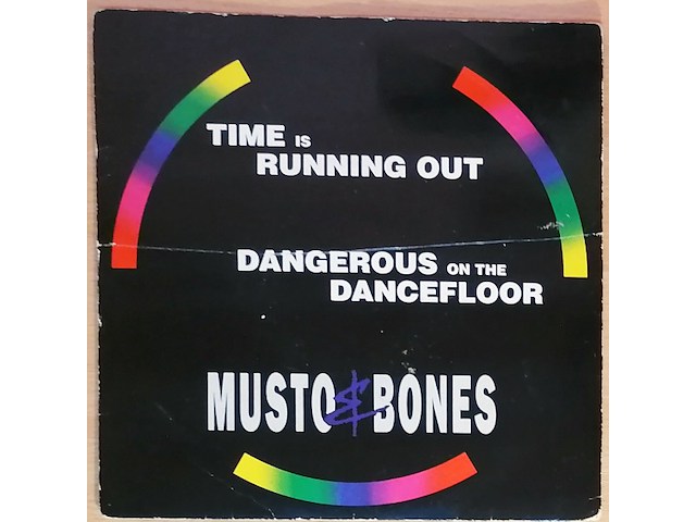 SP MUSTO &;; BONES - Time Is Running Out (1990) UK, VG+
