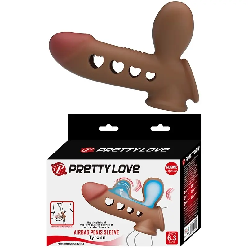 Navlaka za penis sa naduvavanjem Tyronn, 16.1cm