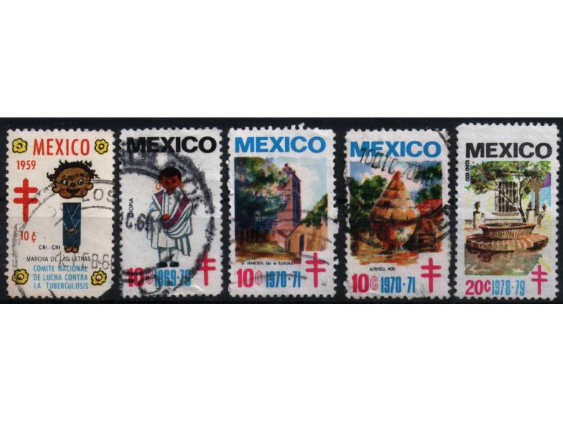 kt668e 1959-79 Mexico Mi(-o-)CrveniKrst