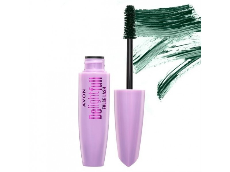 Delightfull False Lash maskara nijansa Jade Green Avon