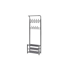 ModernHome Čiviluk sa cipelarnikom (GH-201 BLACK)