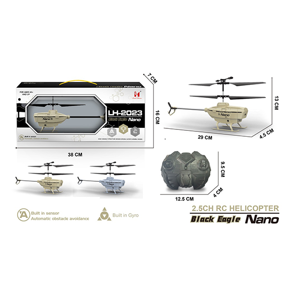 Helikopter na daljinsku kontrolu Nano senzor Black Eagle LH-2023 452659