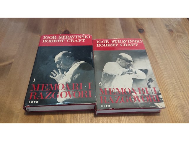 Igor Stravinski, Robert Craft, Memoari i razgovori 1-2
