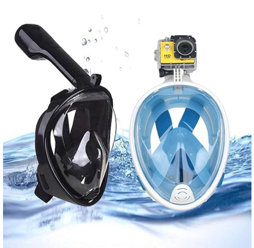 Ronilačka scuba maska sa GoPro kopčom L veličina – crna – GP120