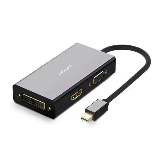 Adapter konverter Mini DP - HDMI/VGA/DVI MD114 Ugreen